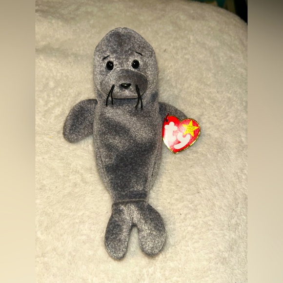 Ty | Toys | 2 Nwt Ty Beanie Babies Ty Beanie Baby Slippery The Seal ...